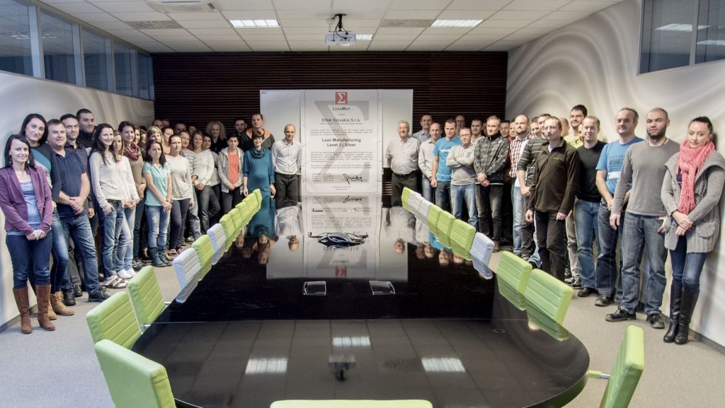Lean Manufacturing Award for Eltek Slovakia