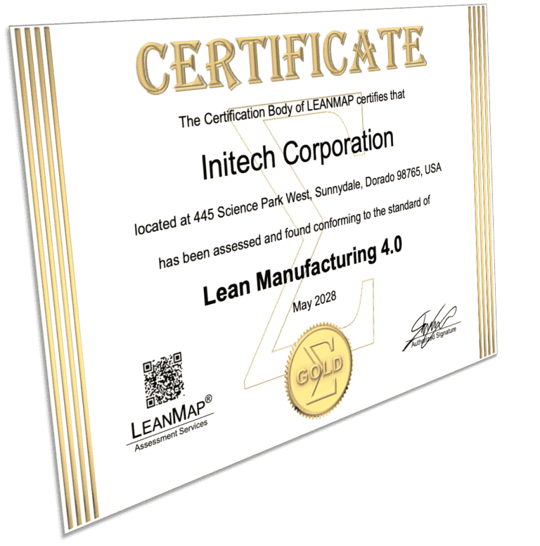 Lean Certification for Manufacturing & Service Organizations